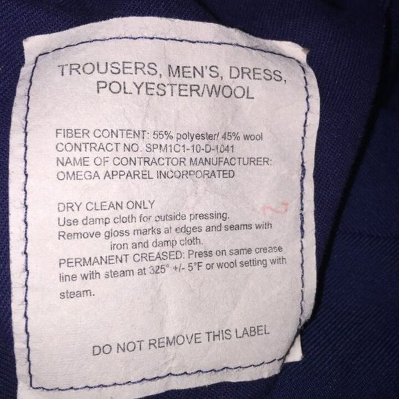 Pants | Ar 671 Army Asu Dress Blue Pants Enlisted Exact Measurements ...